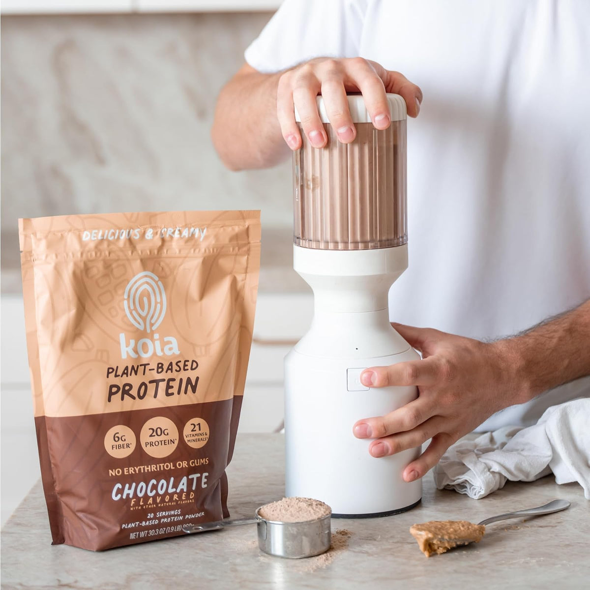 15 servings of plant protein goodness
