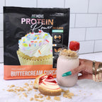 15 servings of protein buttercream goodness