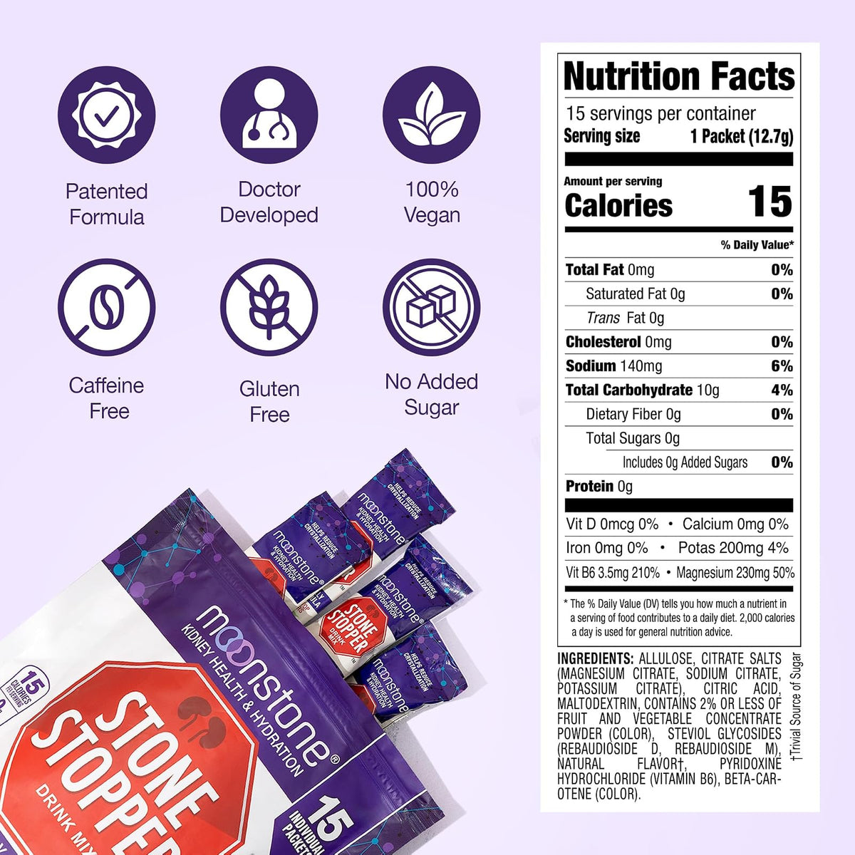 15 servings of tropical multivitamins