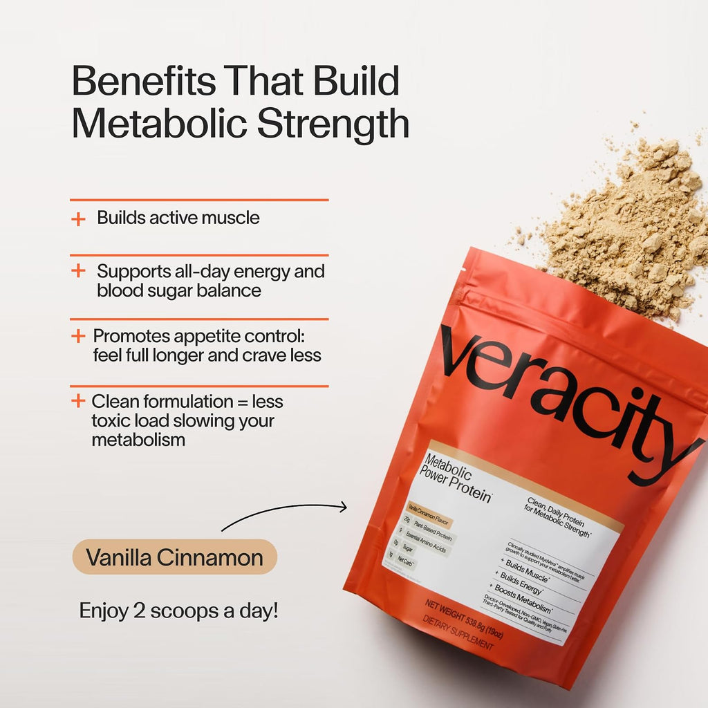 15 servings of vegan protein