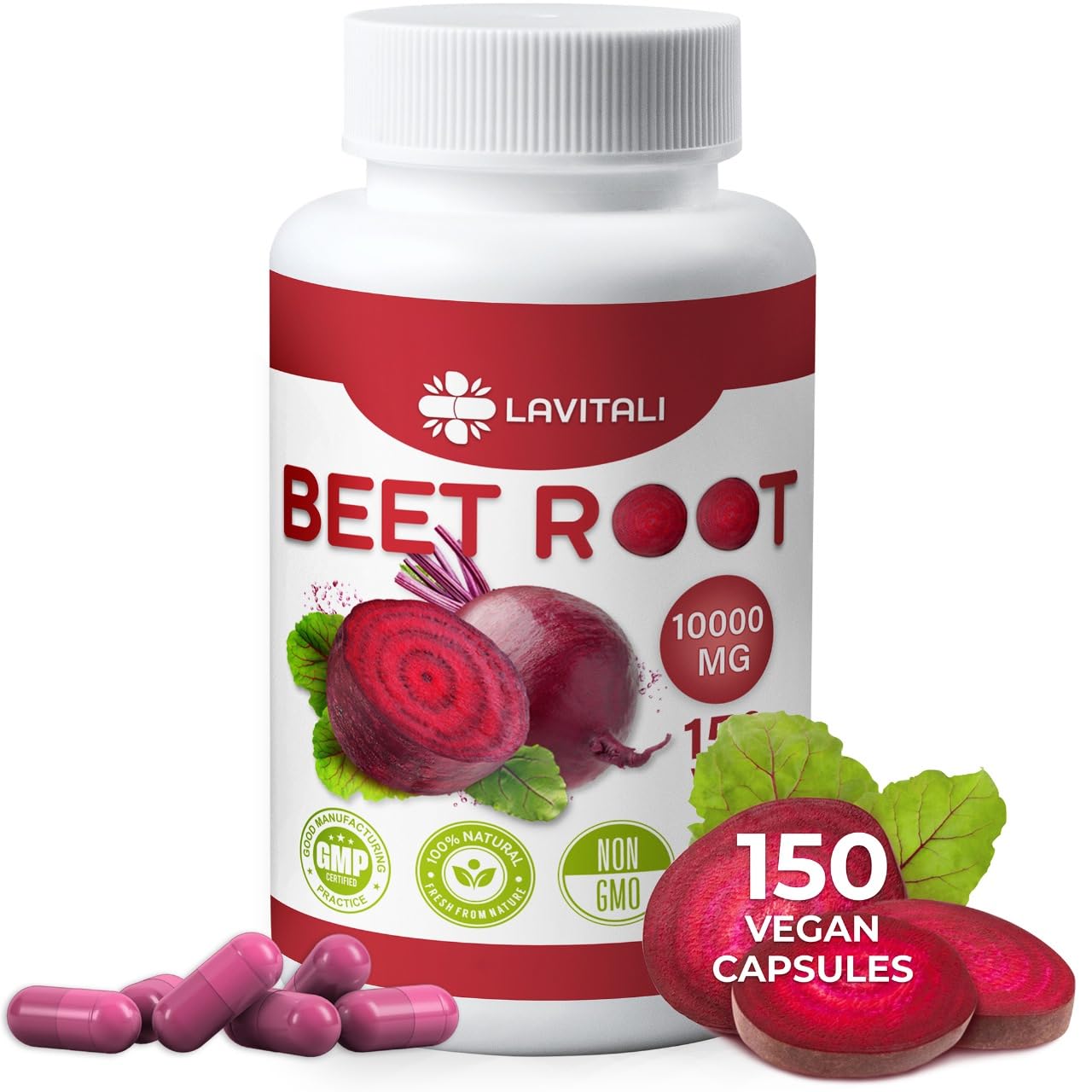 150 beet root extract capsules