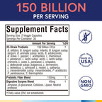 150 billion cfu daily probiotics