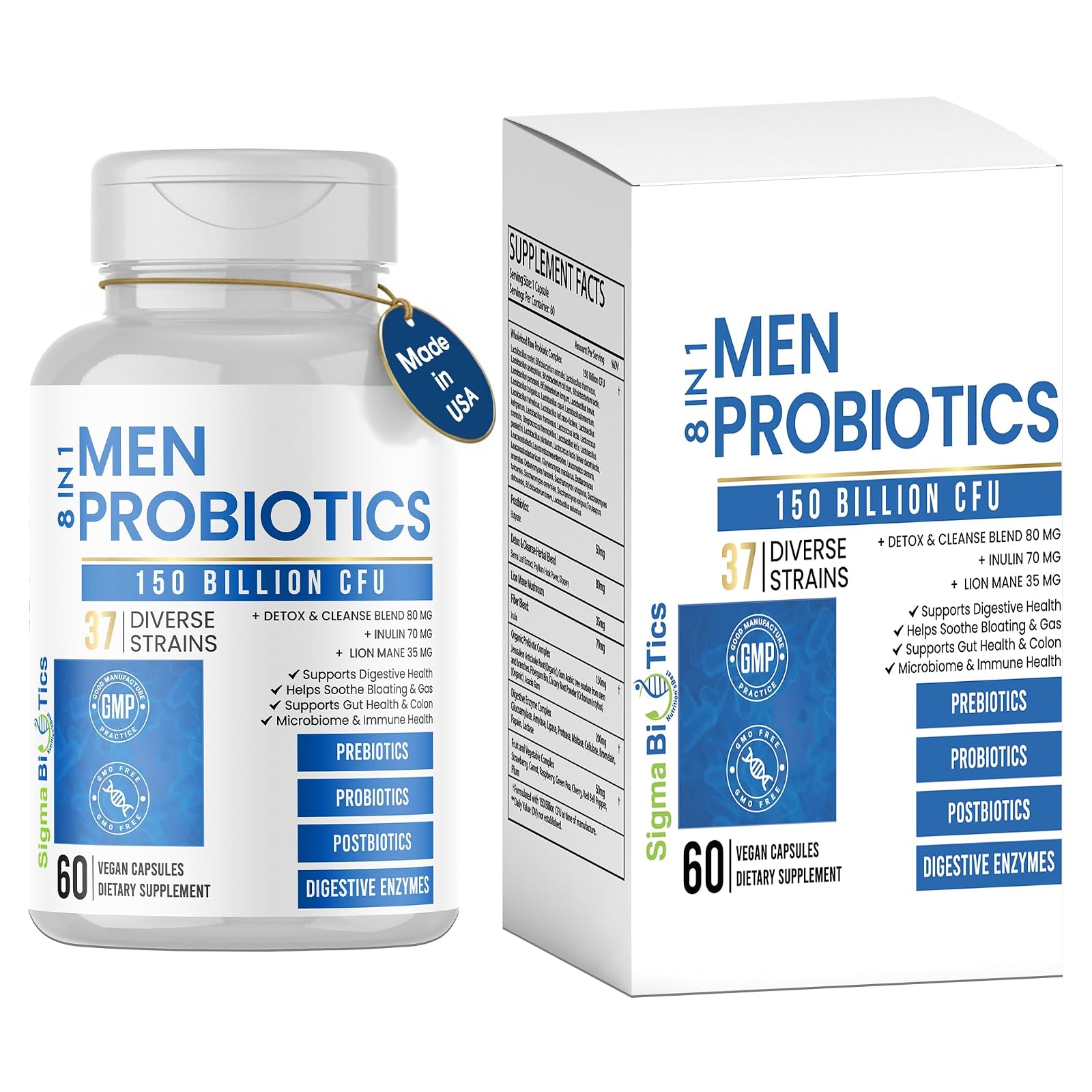 150 billion CFU probiotics capsules