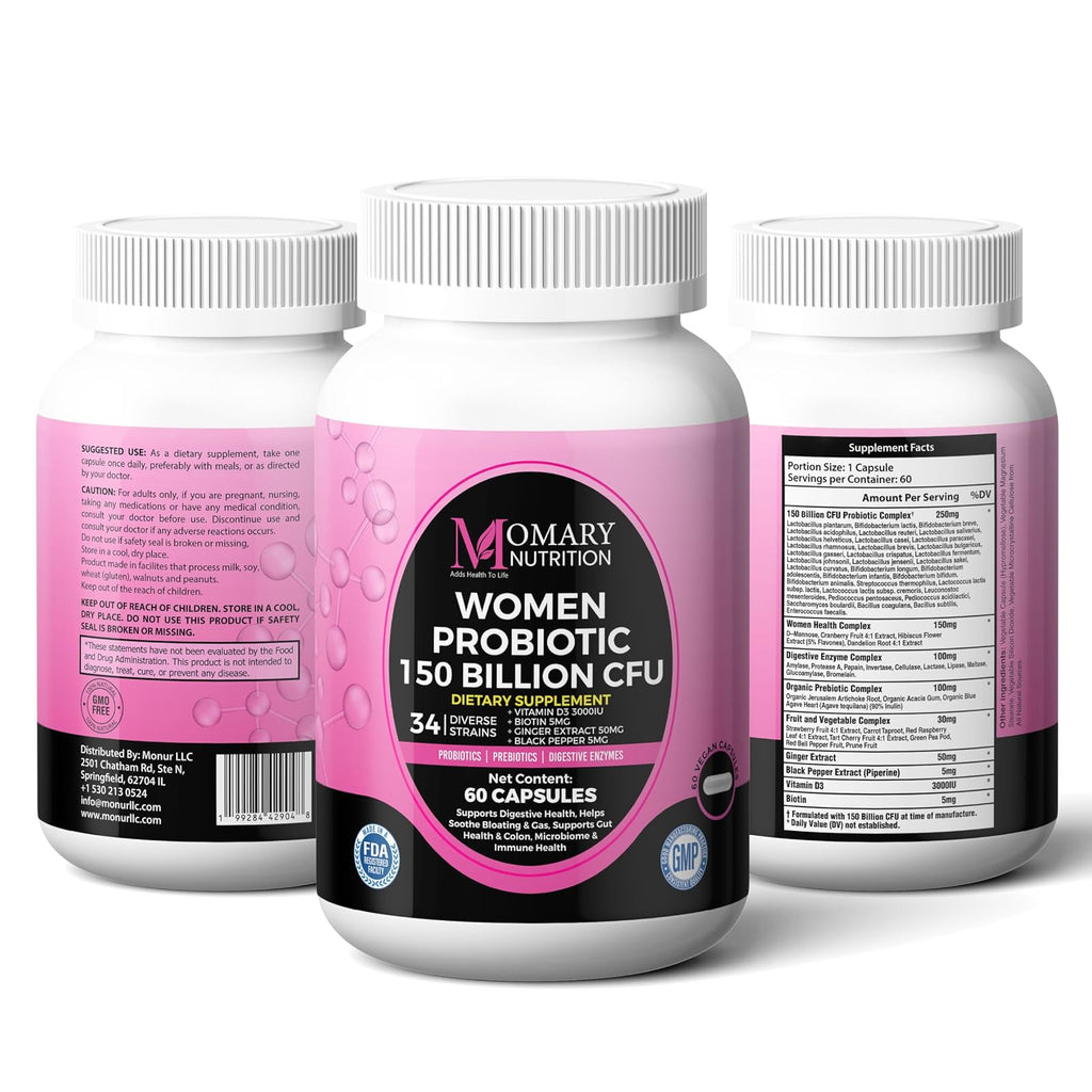 150 billion CFU probiotics for women