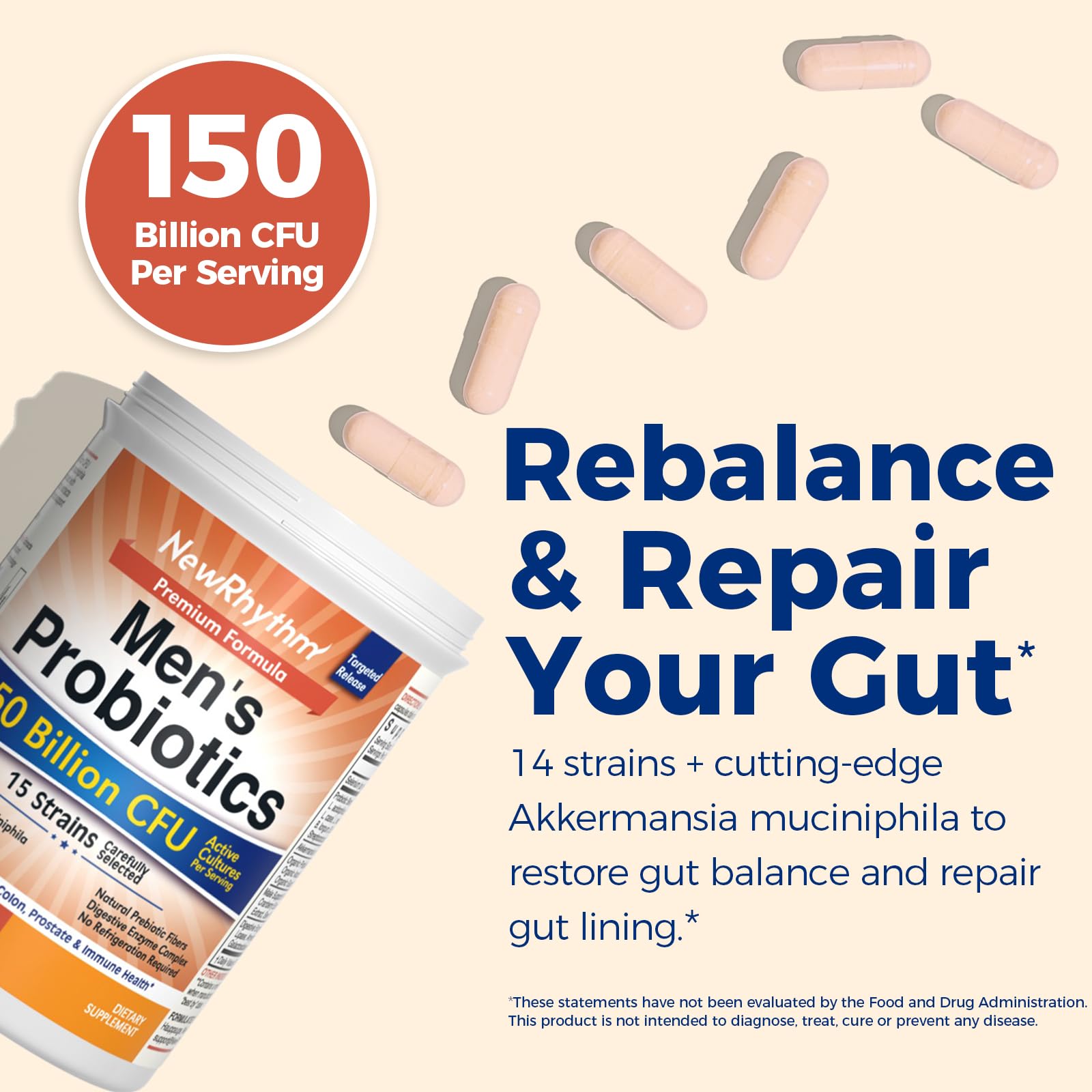 150 billion CFU vegan capsules