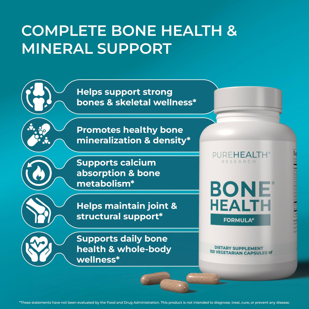 150 capsules for daily bone strength