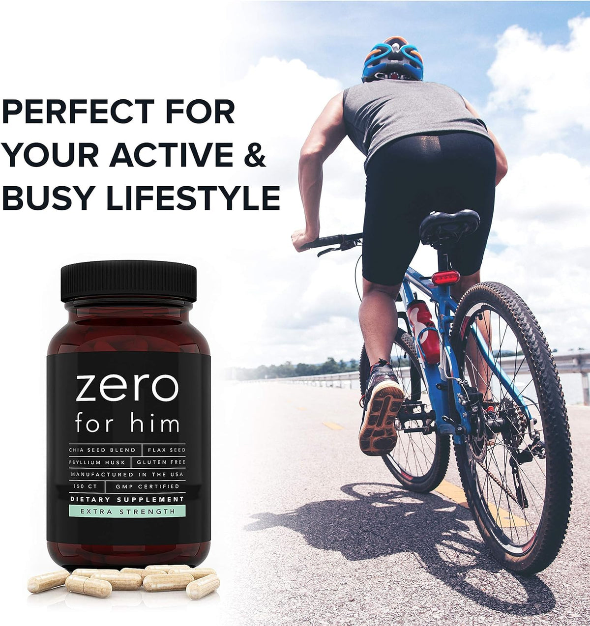 150 capsules for daily fiber intake