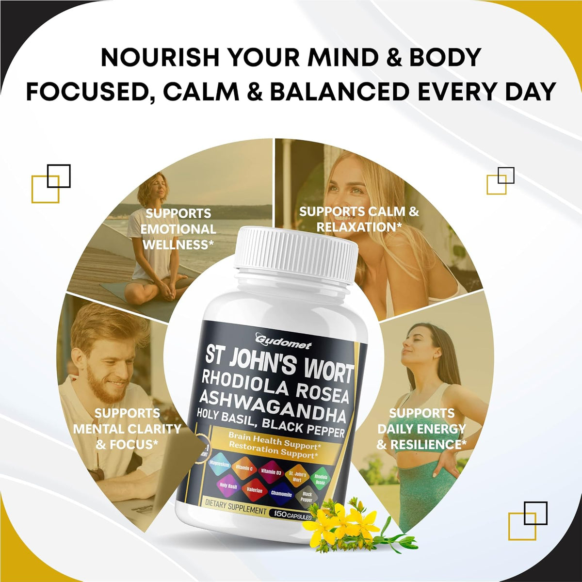 150 capsules for daily support