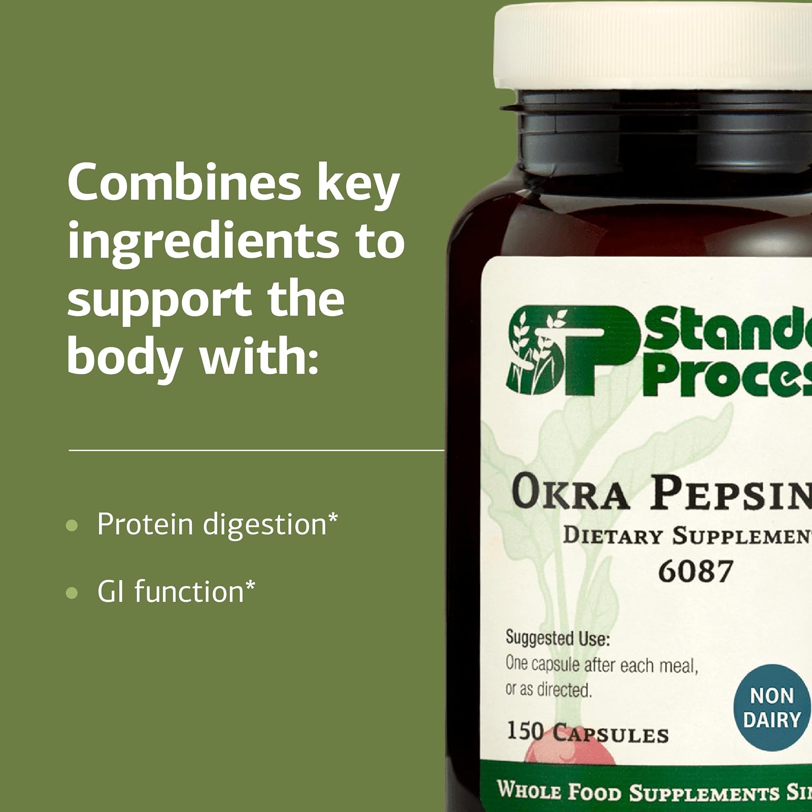 150 capsules for digestive wellness