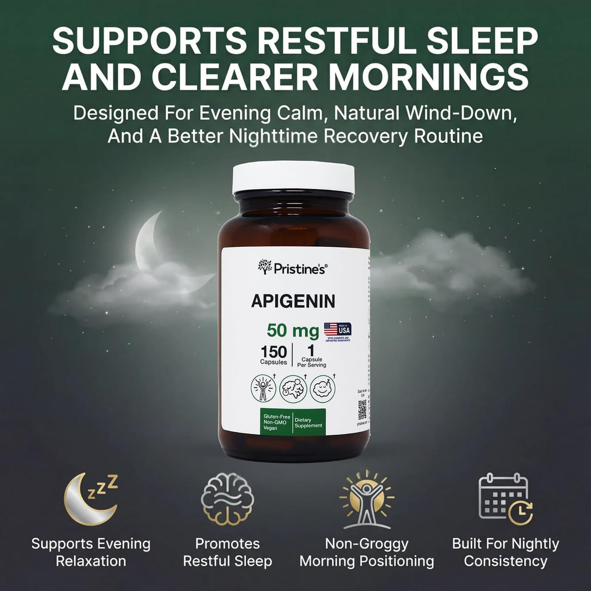 150 capsules for restful nights