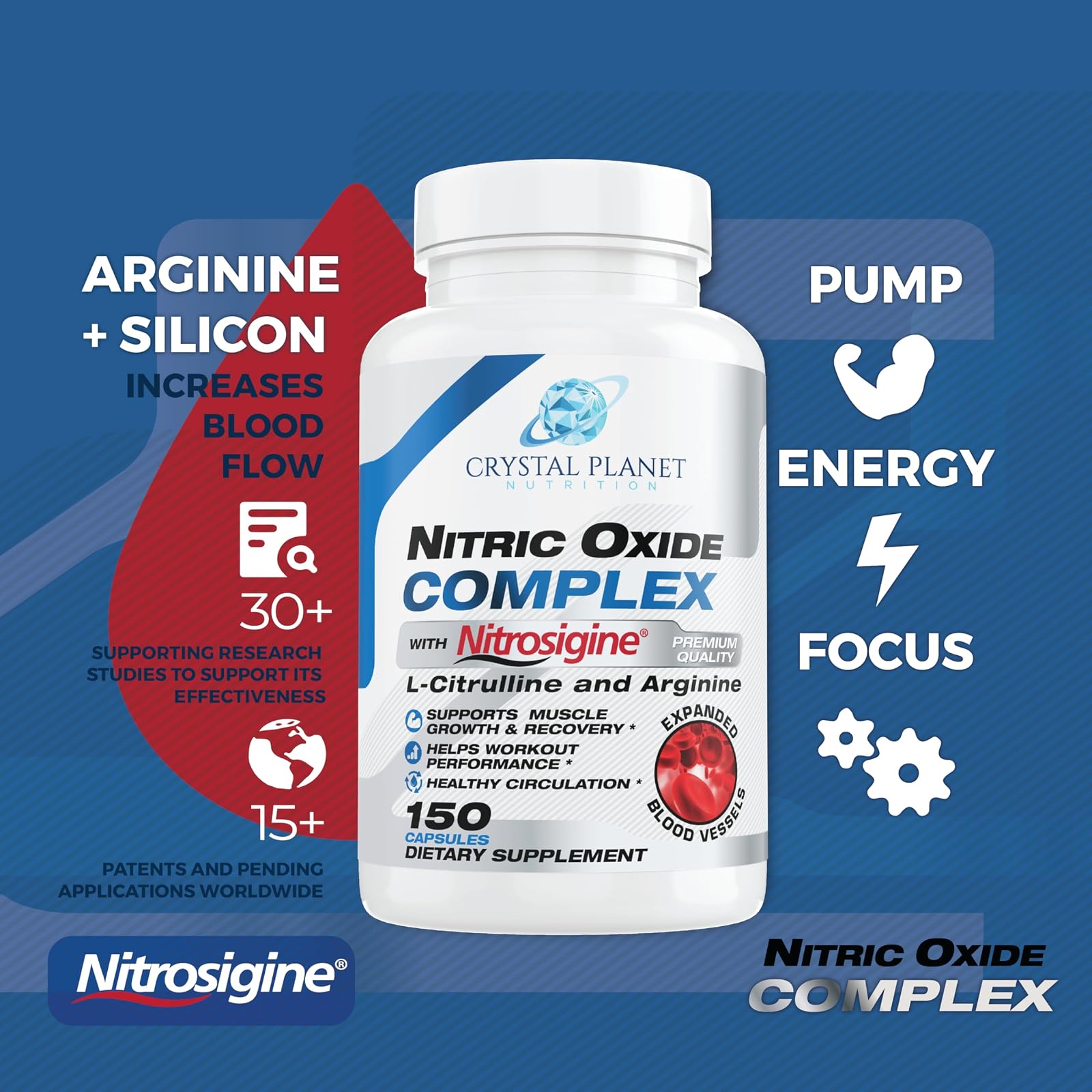 150 capsules for workout support
