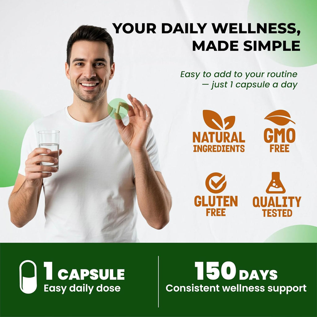 150 capsules of 5-HTP wellness