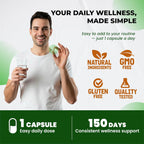 150 capsules of 5-HTP wellness