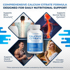 150 capsules of calcium citrate