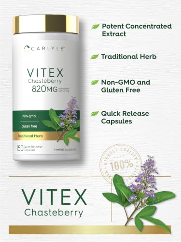 150 capsules of Carlyle Vitex nutrition