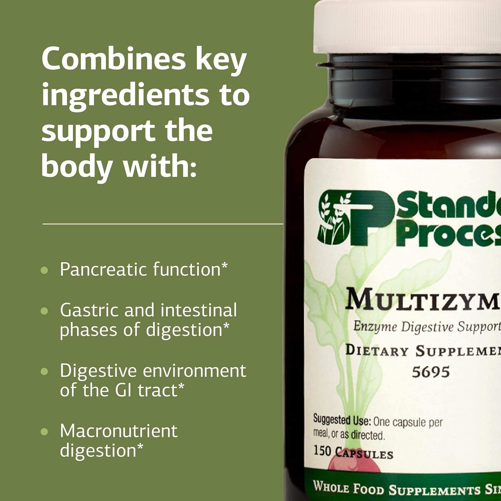 150 capsules of digestive enzymes