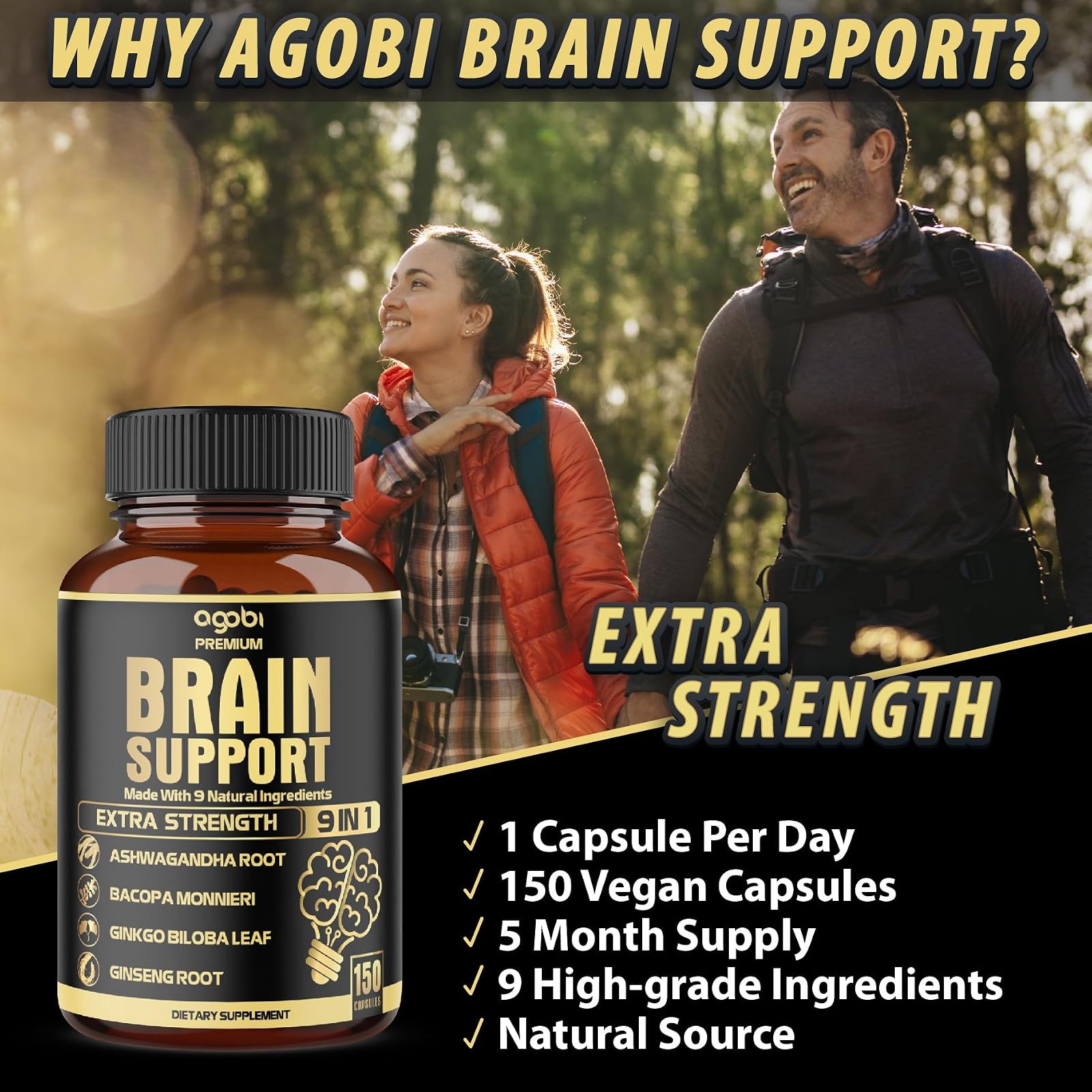 150 capsules of ginkgo biloba extract