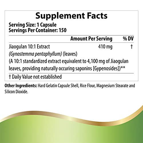 150 capsules of herbal goodness