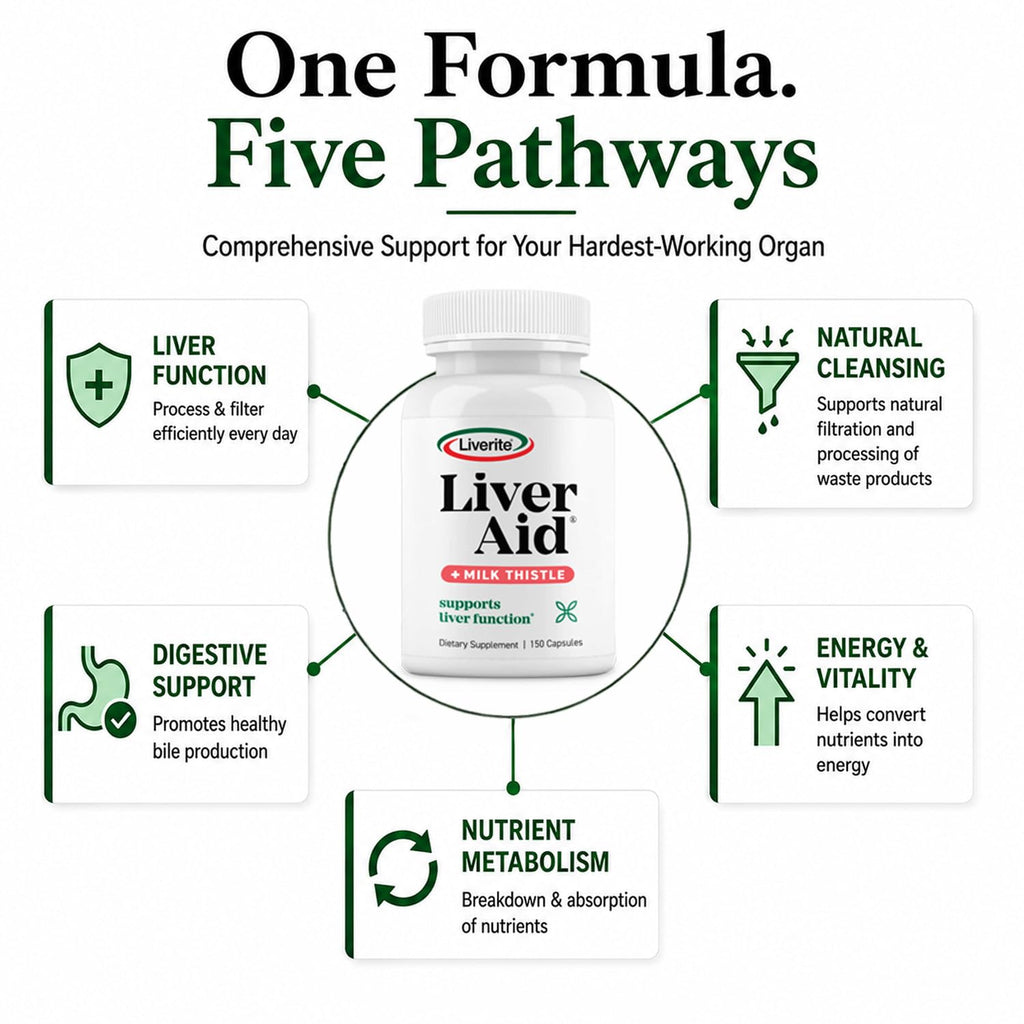 150 capsules of liver aid