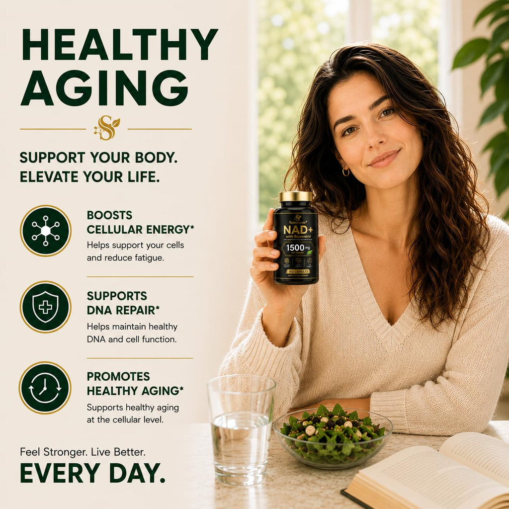 150 capsules of NAD supplement