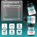 150 capsules of papaya goodness
