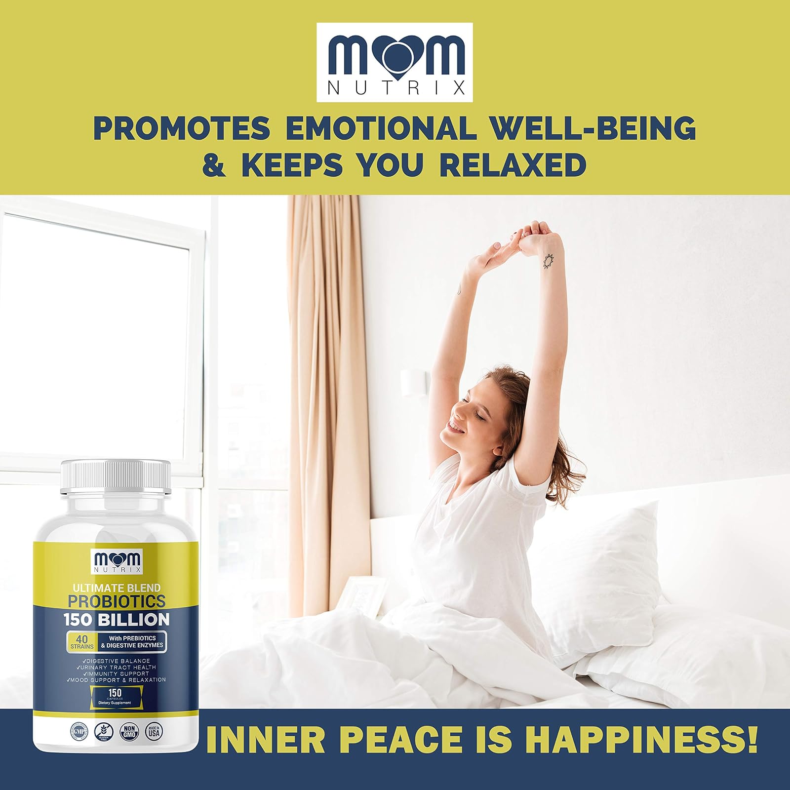 150 capsules of probiotics benefits