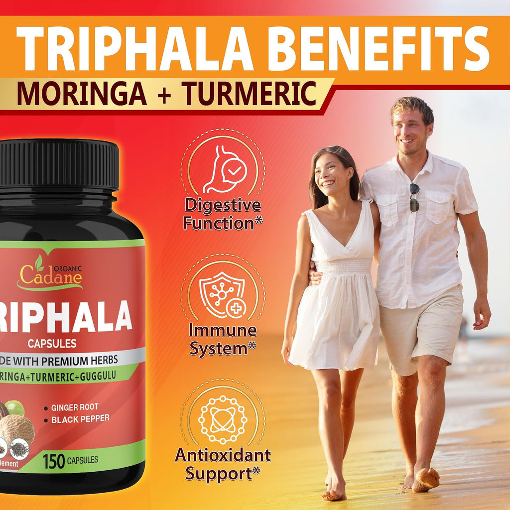 150 capsules of Triphala supplement