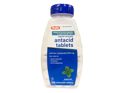 150 count calcium antacid tablets