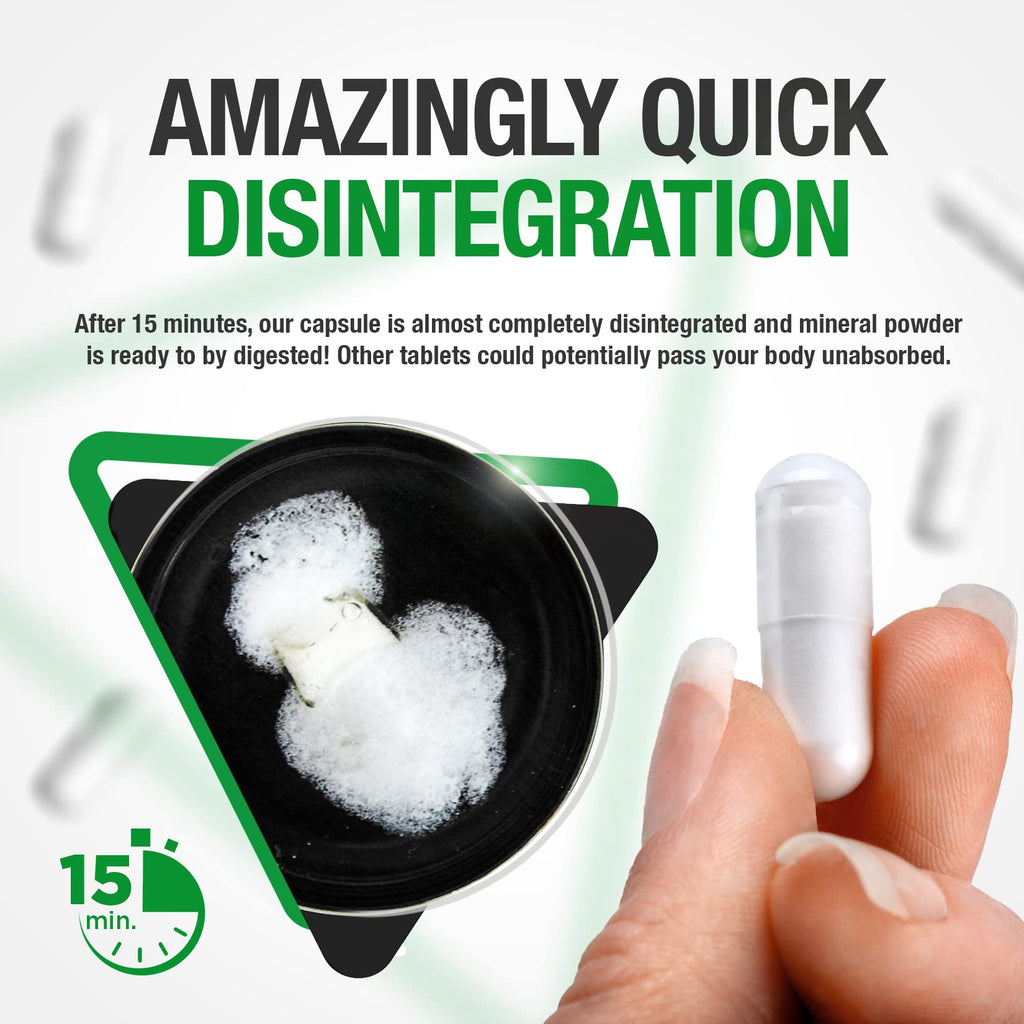 150 count chromium capsules for long-term use