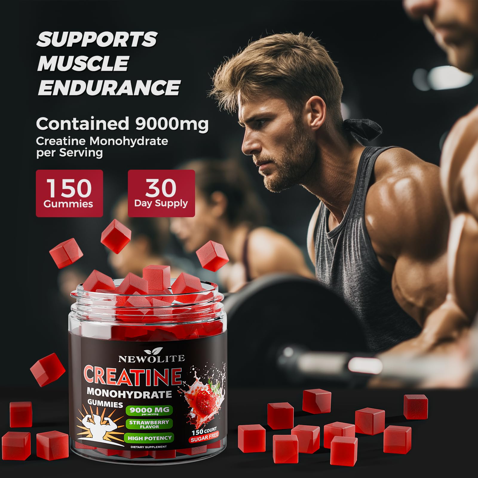 150 count creatine monohydrate gummies