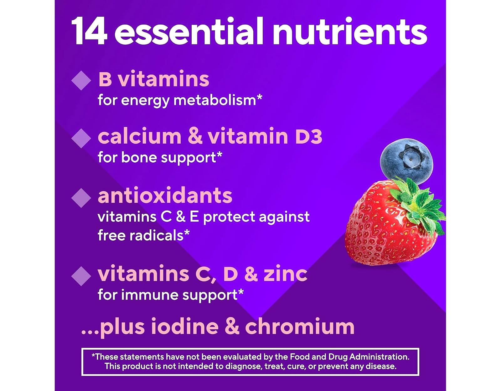 150 count gummy multivitamins for convenience