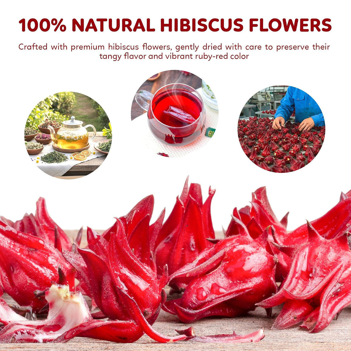 150 count hibiscus tea bags