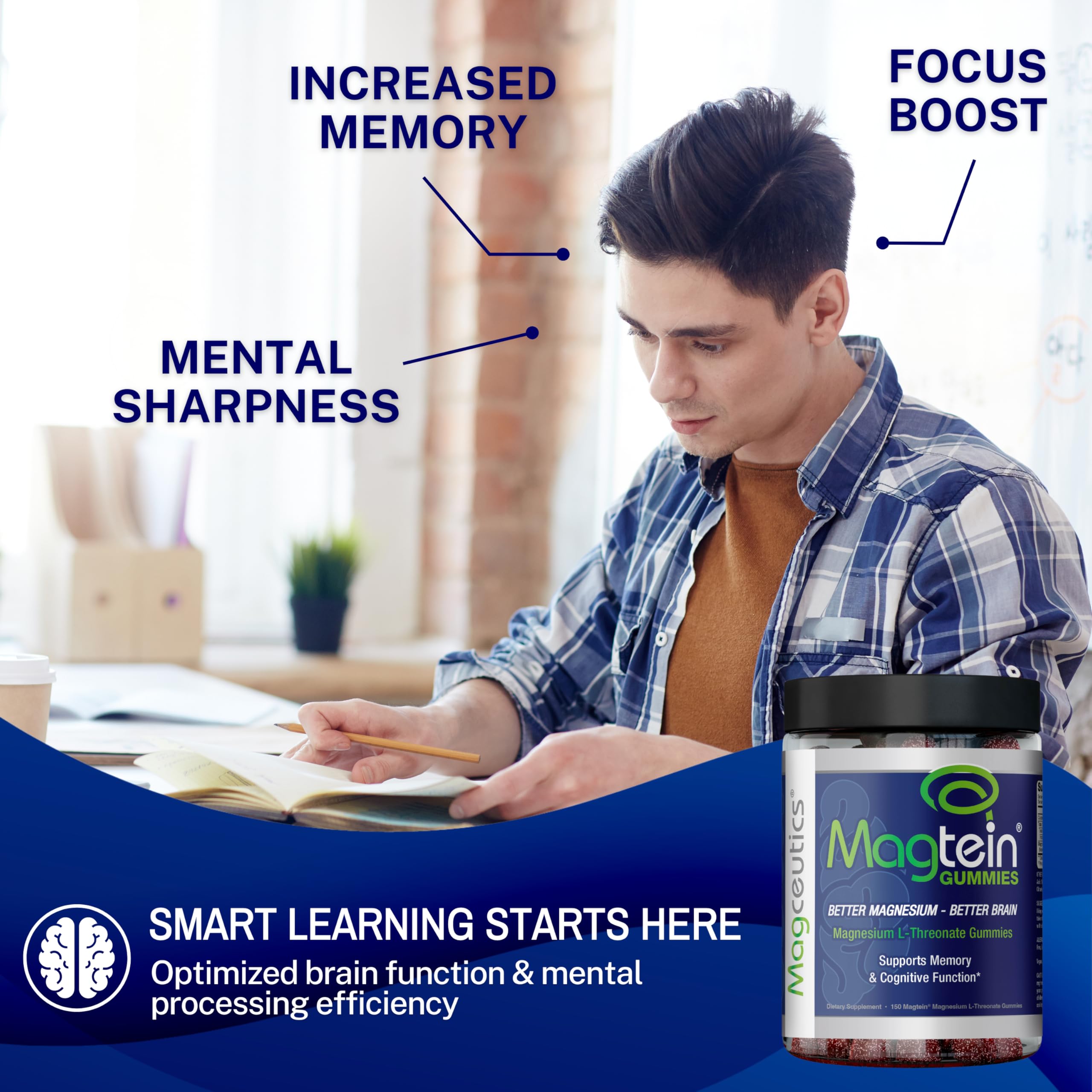 150 count magnesium L-Threonate gummies