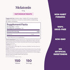 150 count melatonin for convenience