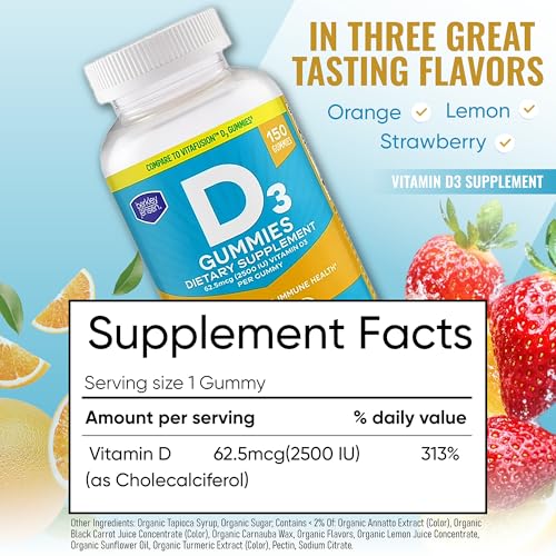 150 count vitamin D3 for adults