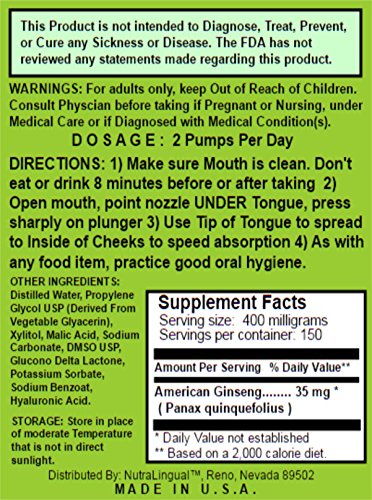 150 day supply of ginseng