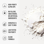 150 g Alpha GPC for mental clarity