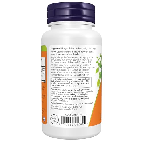 150 mcg Kelp for daily nutrition