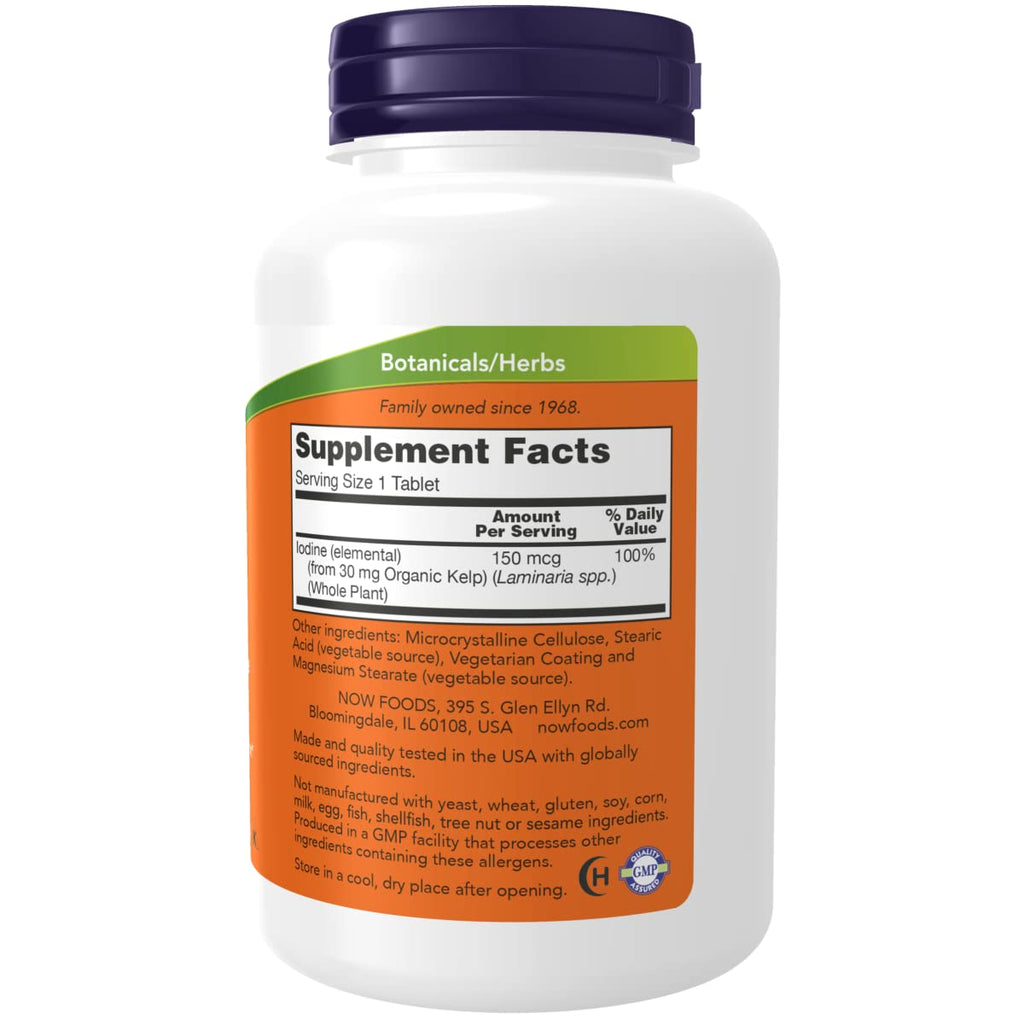 150 mcg Kelp tablets for health