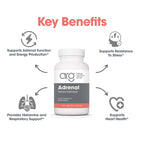 150 mg adrenal cortex supplement