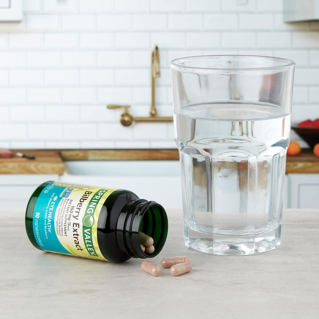 150 mg bilberry for eye support