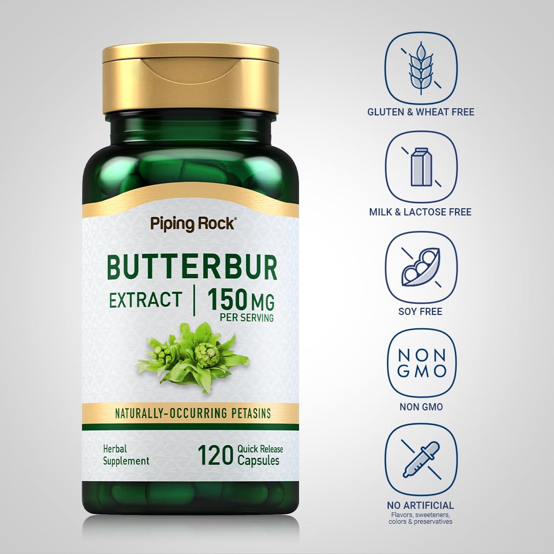 150 mg butterbur extract dosage