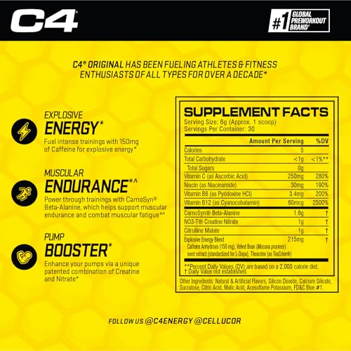 150 mg caffeine pre-workout boost