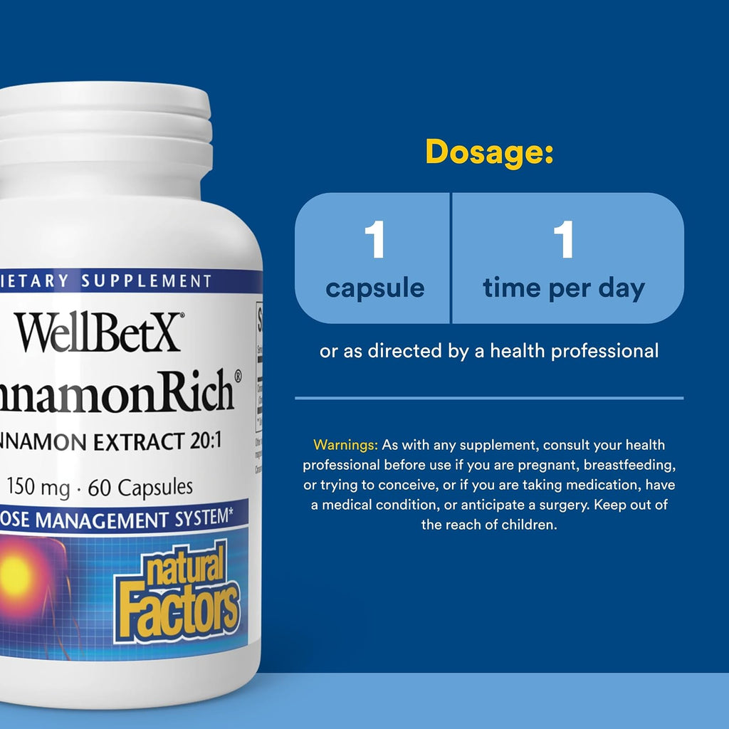150 mg CinnamonRich Extract dosage