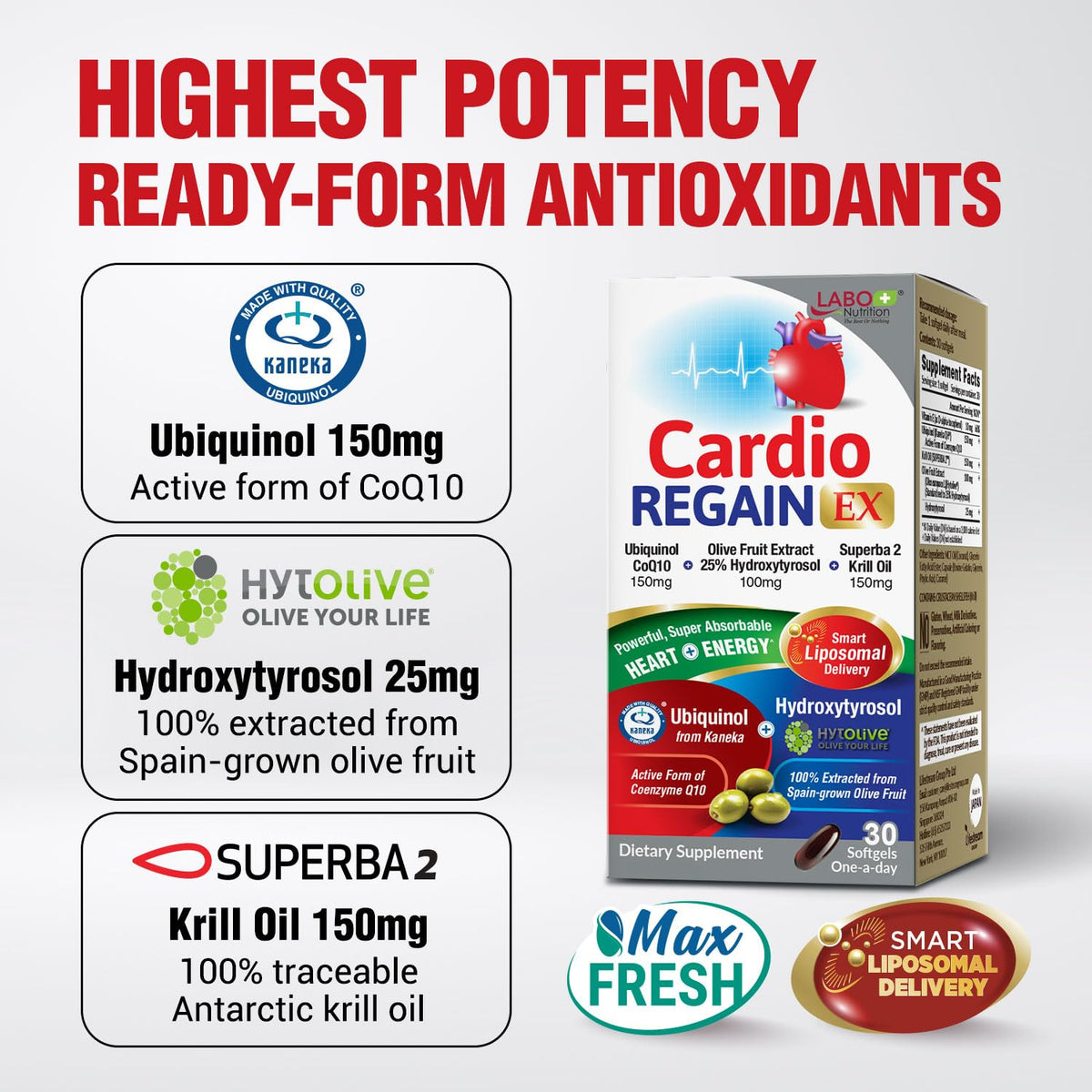 150 mg coq10 energy support