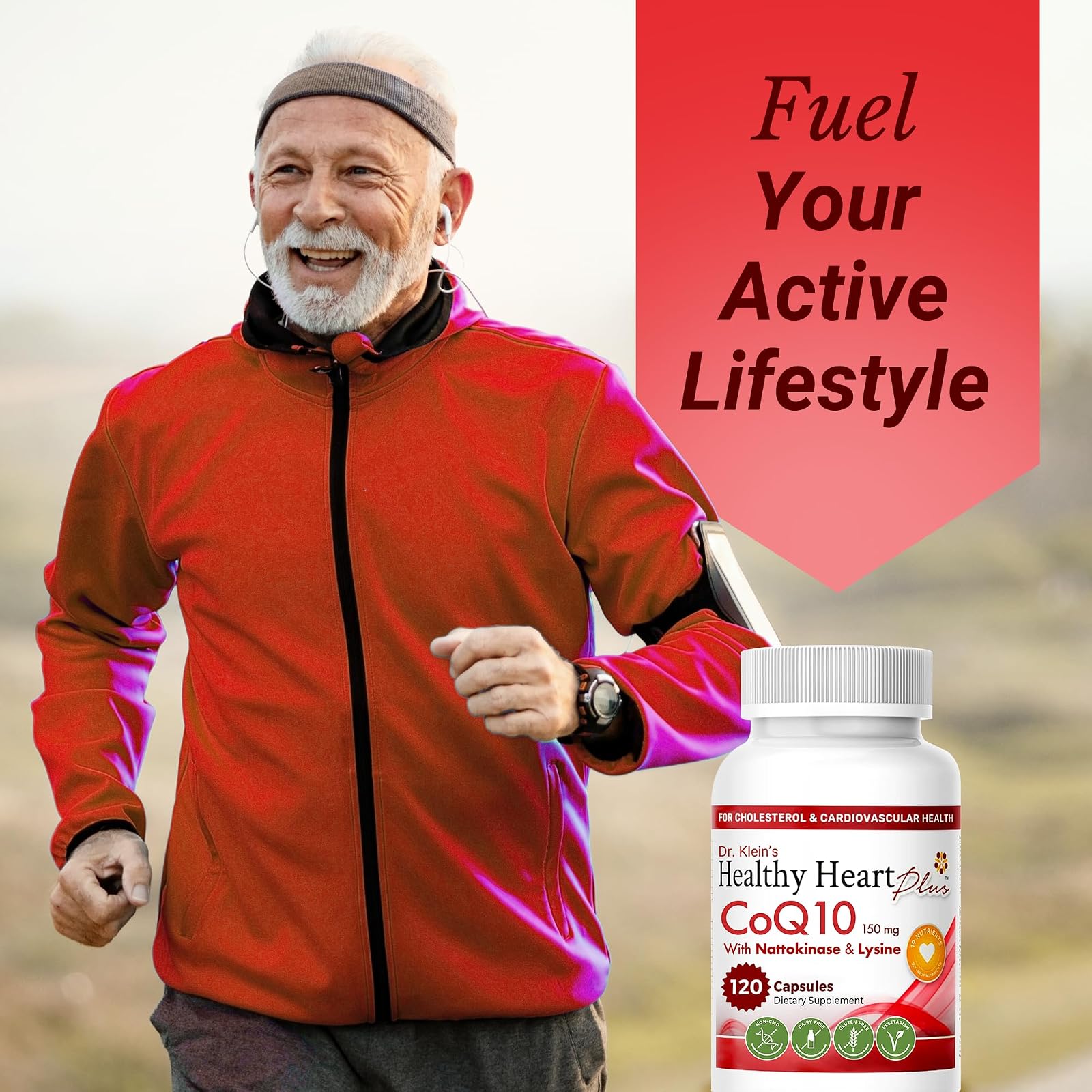 150 mg CoQ10 for vitality
