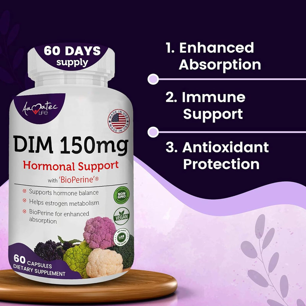 150 mg DIM capsules for women