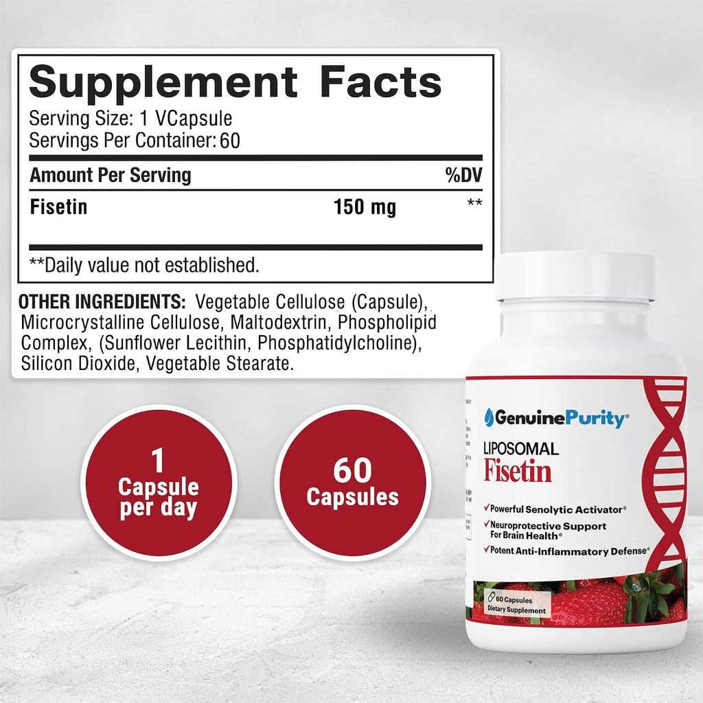 150 mg Fisetin for wellness
