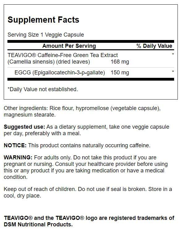 150 mg green tea extract benefits
