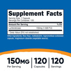150 mg Lumbrokinase capsules for digestion
